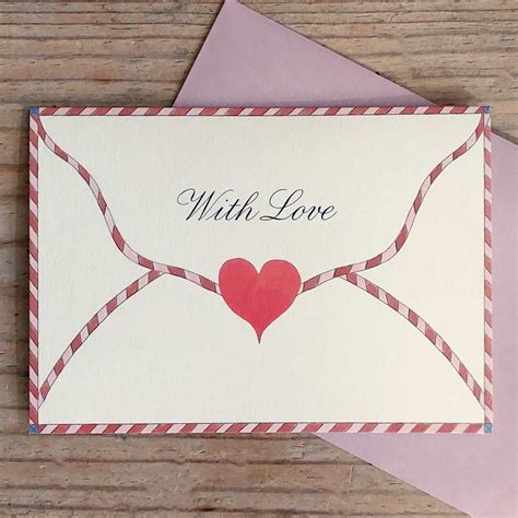 With Love Greeting Card Closet And Botts