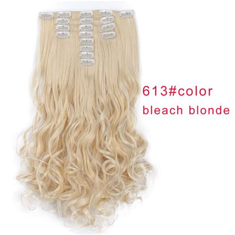 Is A Wig 16colors Clip In Hair Extensions 8pcsse Grandado