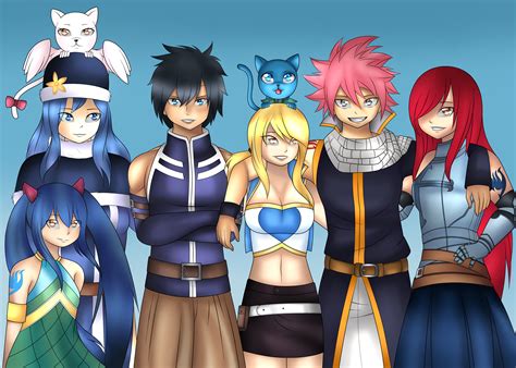 Fairy Tail Team Natsu By Mutant Girl On Deviantart
