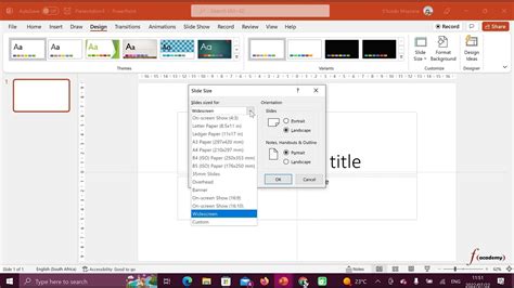 How To Set Page Size To A In Powerpoint Templates Sample Printables