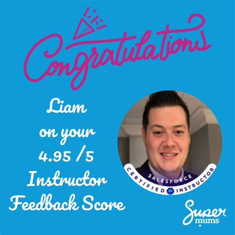 Heather Black On Linkedin Congratulations To Liam Oshea Our Salesforce Admin Instructor At…