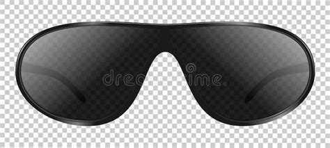 Sun Glasses Vector Illustration Realistic Stock Vector Illustration