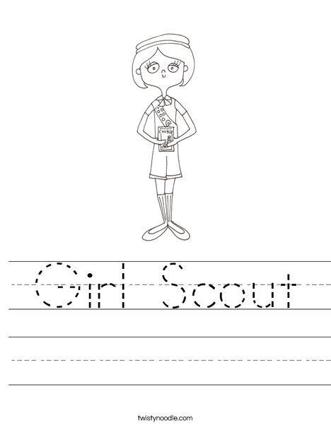 Girl Scout Worksheet Twisty Noodle Girl Scout Camping Daisy Girl