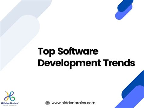 What Will The Top Software Development Trends Be In 2023 Ppt