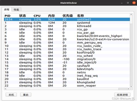 基于proc的linux资源管理器（附源码、课程设计报告）基于proc文件系统的任务管理器 Csdn博客