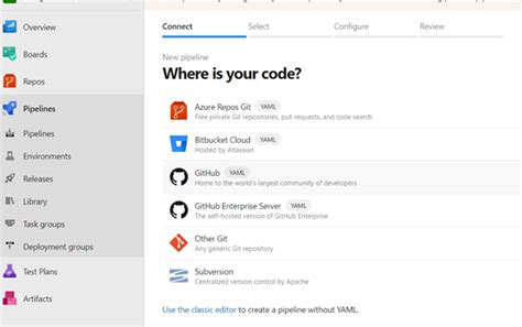 Is There A Way To Link Github Repo To Azure Project Stack Overflow