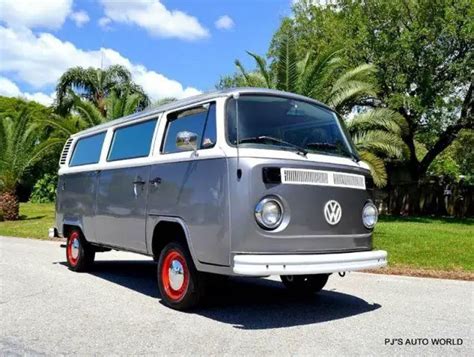 Clean 1977 Vw Bus Gd Code 2000cc 4 Cylinder 4 Speed Bug Pack Exhaust For Sale