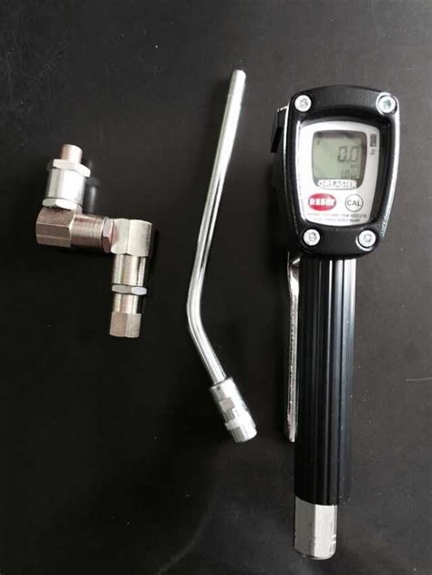 Digital Flow Meter For Grease Grease Flowmeter Gun Grease Gun And Electronic Grease Metering Gun