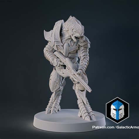3d Printable 148 Scale Halo Arbiter Miniatures 3d Print Files By