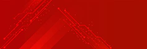 네트워킹 네온 스타일 레드 와이드 배너 디자인 배경 어두운 빨간색 기술 기하학적 배경을 가진 추상적인 현대 3d 배너 디자인