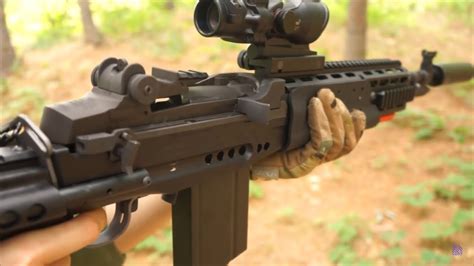 초고가 가스건 We Mk14 Mod 0 Ebr Youtube