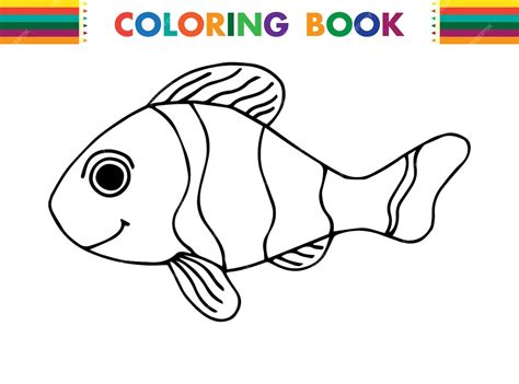 Il Sagit Dune Icône Vectorielle Dobjet De Dessin Animé Mignon Nemo