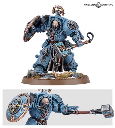 Logan Grimnar Leads A Pack Of Space Wolf Reinforcements