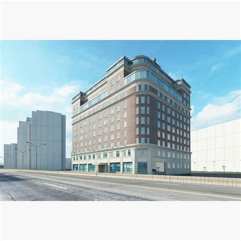 City Corner Building 3D model - Download Buildings on 3DModels.org
