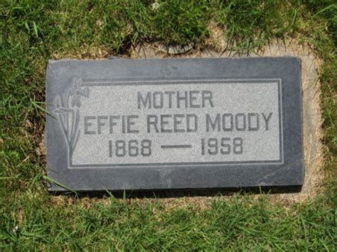 Effie Adele Reed Moody 1868 1958 Homenaje De Find A Grave
