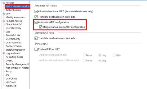 Check Point Configuring Proxy Arp On Non Vsx Gateways — Wires And Wifi