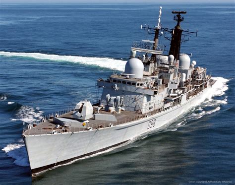 Sheffield Class Type 42 Guided Missile Destroyer Royal Navy Artofit