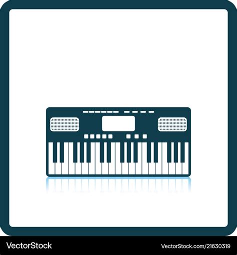 Music Synthesizer Icon Royalty Free Vector Image