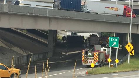 1 Seriously Injured In Jackknifed Semi Crash