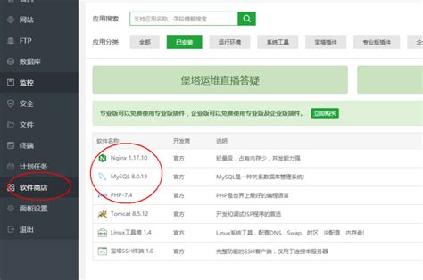 宝塔下的服务器环境搭建步骤 源码巴士
