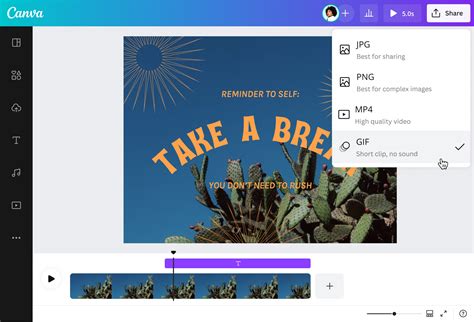 Add Text To GIF Online Free GIF Caption Maker Canva