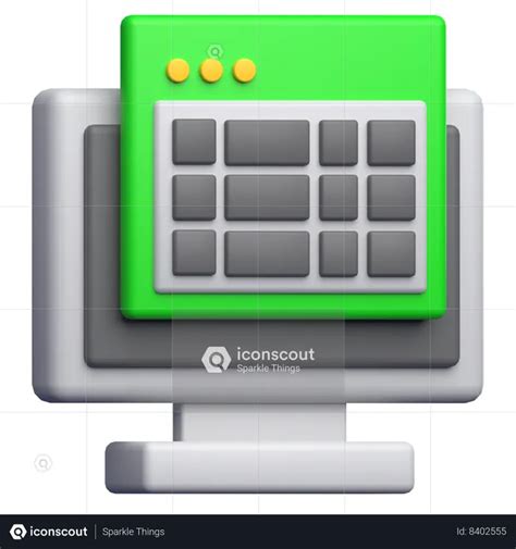 Spreadsheet 3d Icon Free Download Business 3d Icons Iconscout