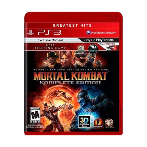 Mortal Kombat 9 Komplete Edition Ps3 Netherrealm Studios