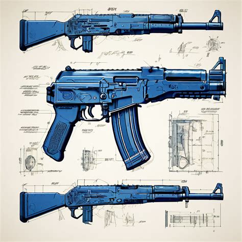 Ak 47 Blueprint Schematic By Mustafa K Playground Ak 47 Blueprint Schematic By Mustafa K Playground