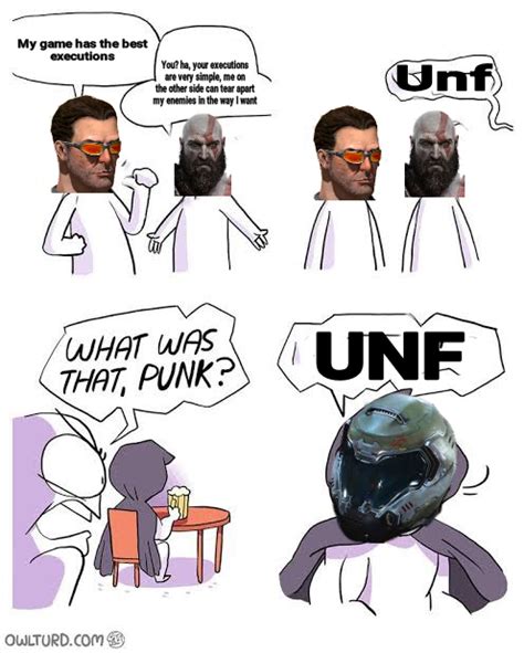 Sorry Kratos But Doom Slayer Glory Kills Are More Badass Than Your Finishing Moves R Doom