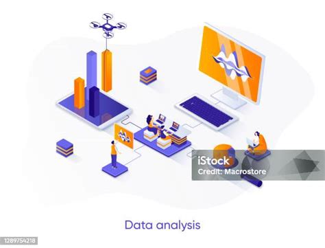 데이터 분석 등대 웹 배너 금융 데이터 분석 Isometry 개념 정보 수집 및 연구 3d 장면 데이터 엔지니어링 평면 설계 3차원 형태에 대한 스톡 벡터 아트 및 기타