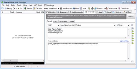 Using Fiddler To Call Authorized Aspnet Web Api Endpoints By Mike