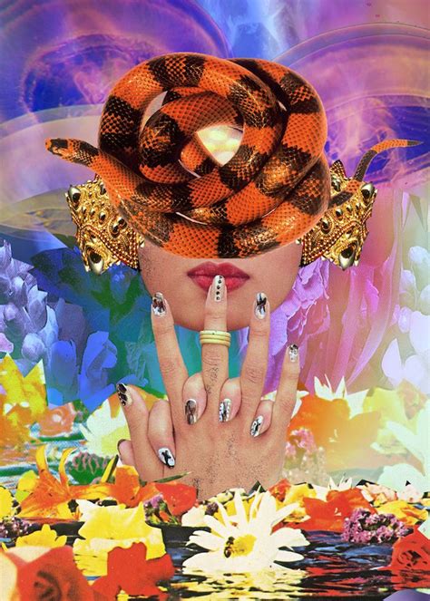 Kaleidoscopic Collages Reveal Real Magical Visions Collage Design