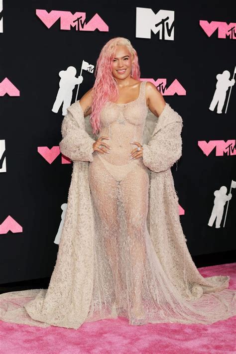 Sin Palabras Ante El Look De Karol G En Los Premios Mtv 2023 Con