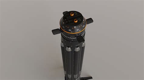 Orbital Weapon Platform 3d Model By Bsw2142