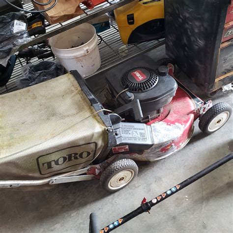 Toro 21 Inch Gas Mower And Toro Gas Weed Eater Big Valley Auction