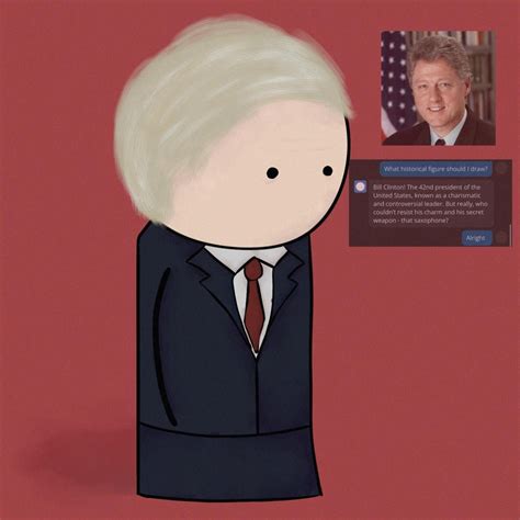 Bill Clinton In Oversimplifieds Style Roversimplified