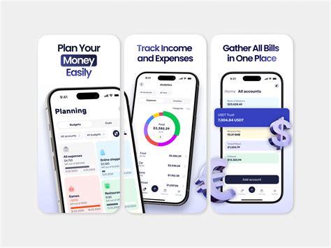 Budget Tracker App Screenshots By Aleksandra For The Shortcut Squad On Dribbble