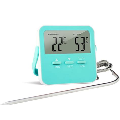 Lcd Digital Indoor Temperature Meter Highlow Temperature Alarm Home Thermometer