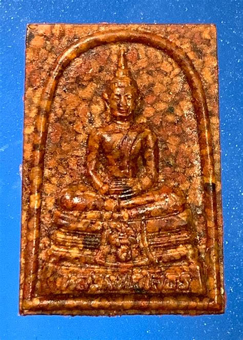 0015 สมเด็จหลวงพ่อโสธร เนื้อกระเบื้องหลังคาโบสถ์ ปี2538 Line Shopping