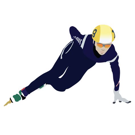 동계 올림픽 스포츠 일러스트 Ai 스피드 스케이팅 쇼트트랙 Urbanbrush
