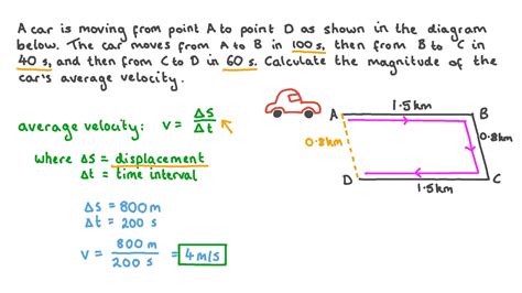 How To Calculate Average Speed And Average Velocity Free Worksheets