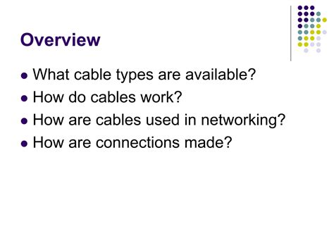 Network Cabling Ppt