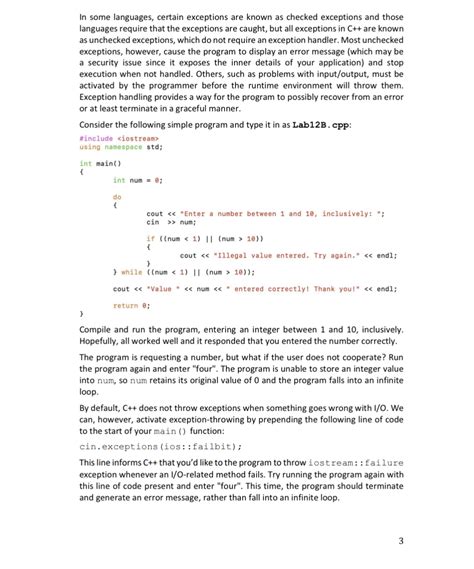 Solved In Some Languages Certain Exceptions Are Known As