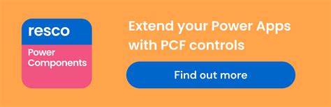 expert insights from scott durow how to work with pcf controls like a pro resco