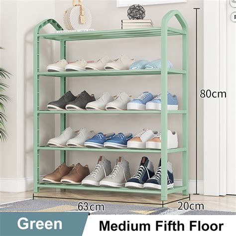 ชั้นวางรองเท้า 3สีให้เลือก ชั้นวางรองเท้าสแตนเลส โครงสร้างแข็งแรง ประกอบง่าย มี 3 4 5ชั้น ถอด