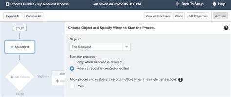 Does Option Re Evaluate Workflow Rules After Field Change Exist In Process Builder