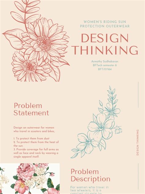 Design Thinking Assignment 1 Pdf Pdf Design Thinking Clothing