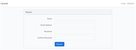 Laravel Bootstrap Auth Scaffolding With Email Confirmation All PHP Tricks