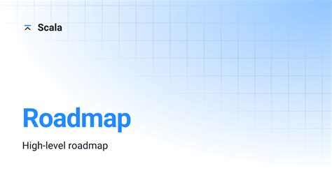 Roadmap Scala