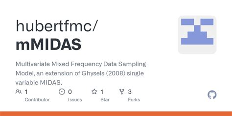 Github Hubertfmcmmidas Multivariate Mixed Frequency Data Sampling